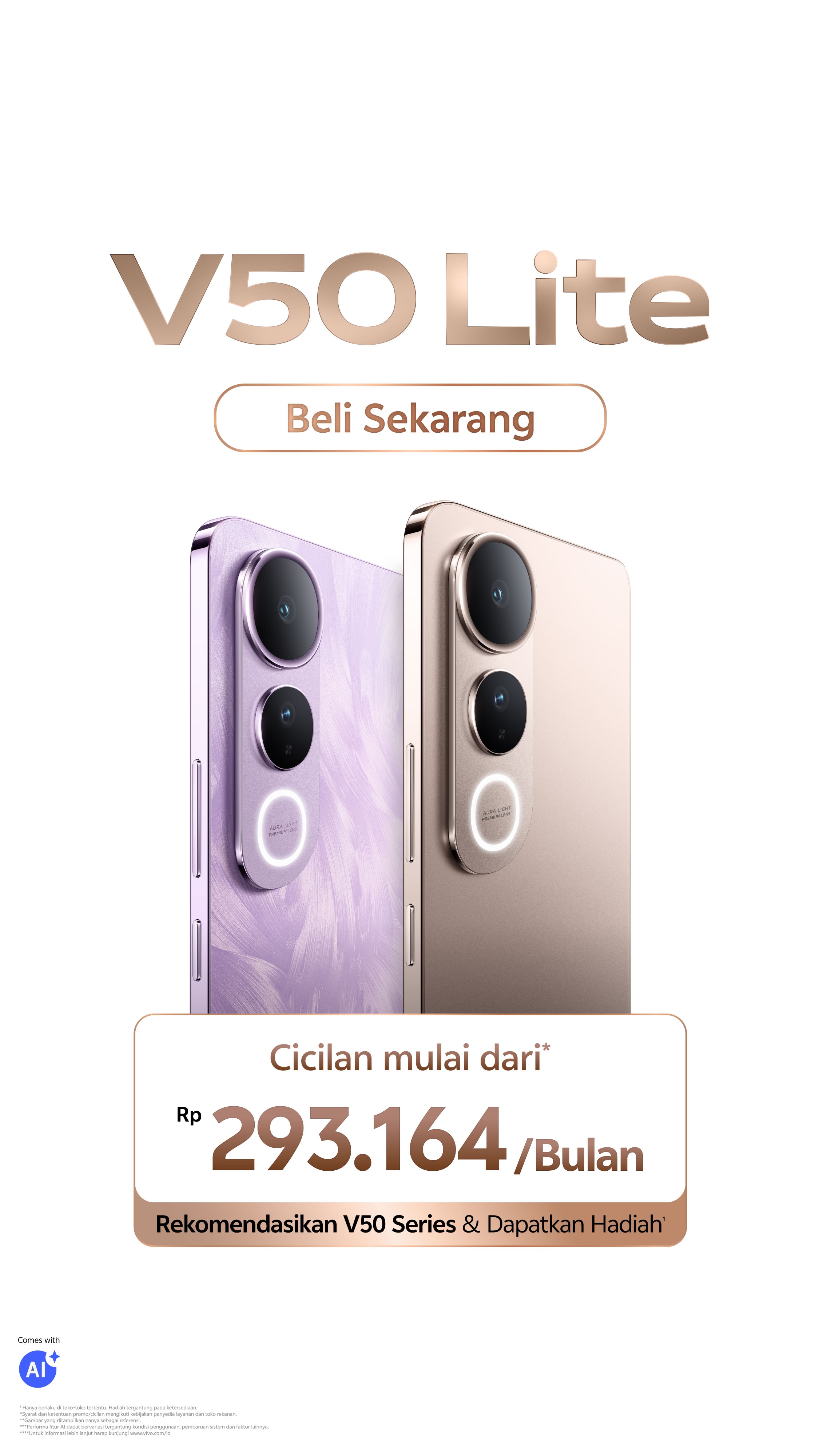 vivo V50 Series: ZEISS Image. Go Far. | vivo Indonesia