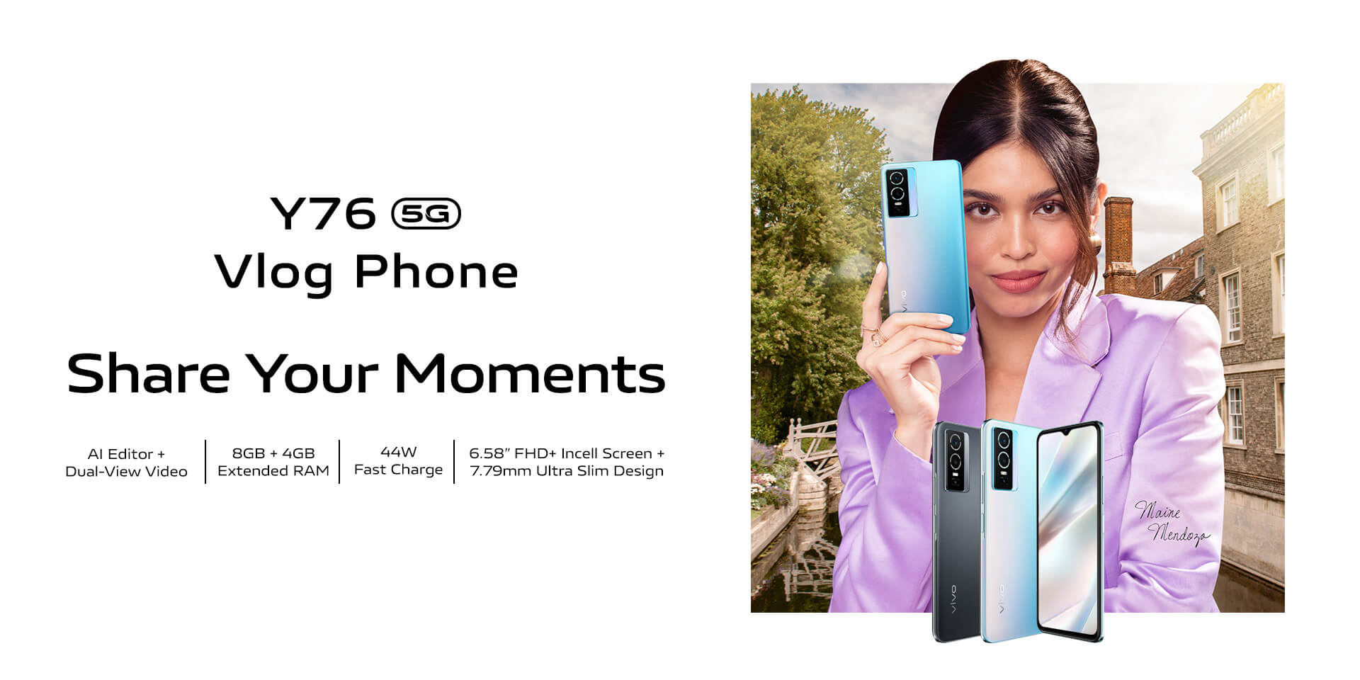 vivo Y76 5G-5G Connectivity, Vlog Phone | vivo Philippines