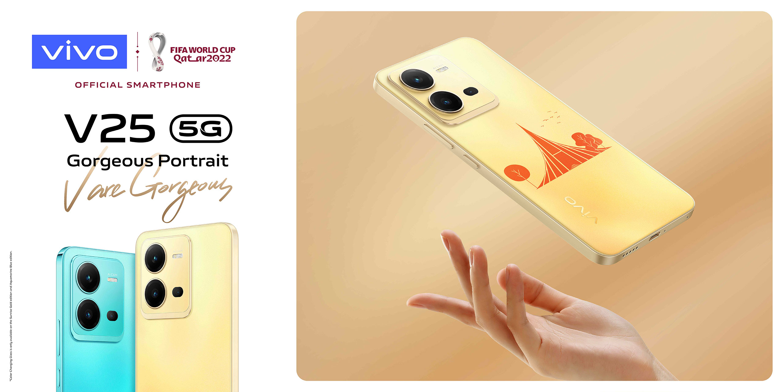 vivo V25 5G - Color Changing Phone | vivo Bangladesh