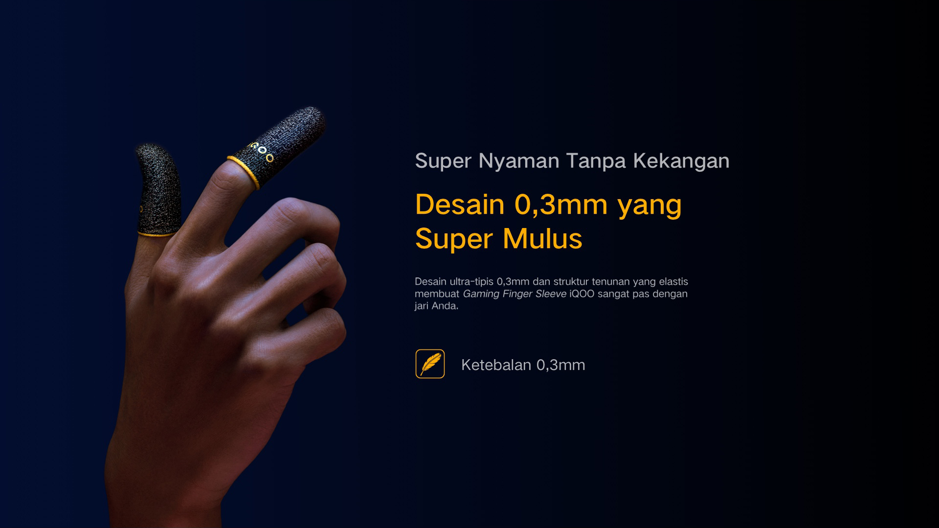 iQOO Game Finger Sleeve | iQOO Indonesia