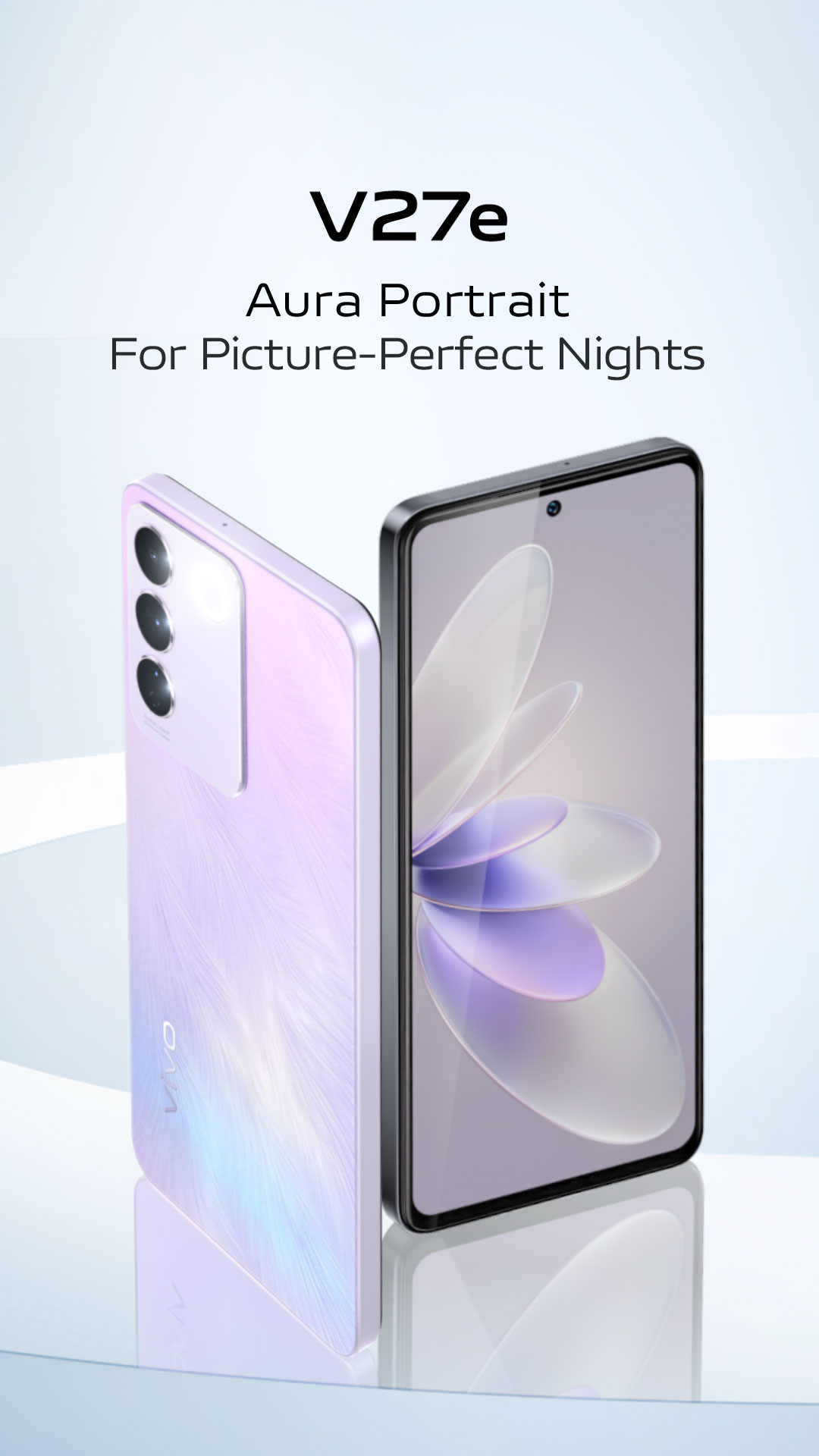 vivo V27e-Aura Portrait, Slim Design丨vivo Malaysia