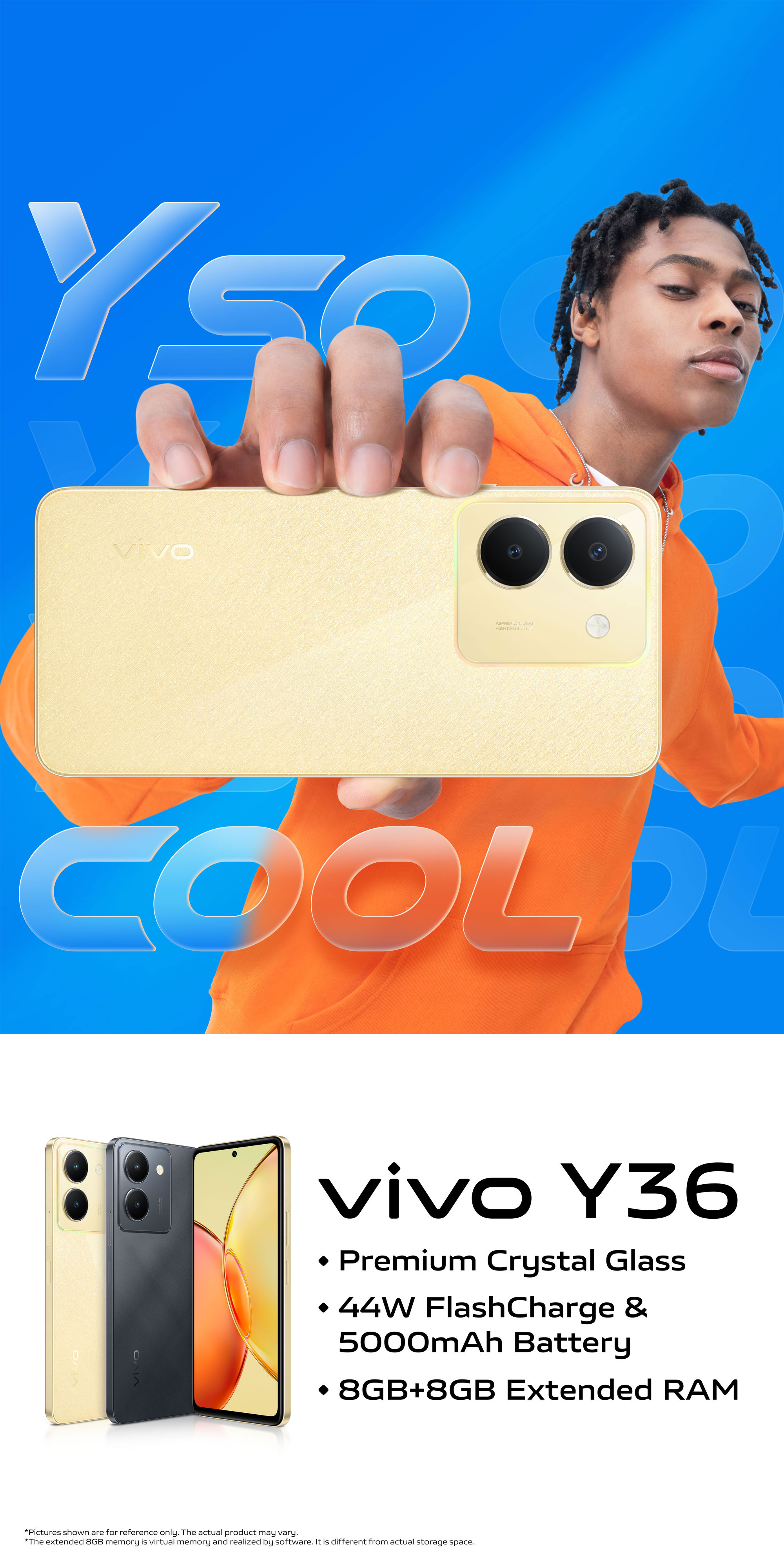 vivo Y36 - Y So Cool, Exquisite Design Smartphone | vivo Nigeria