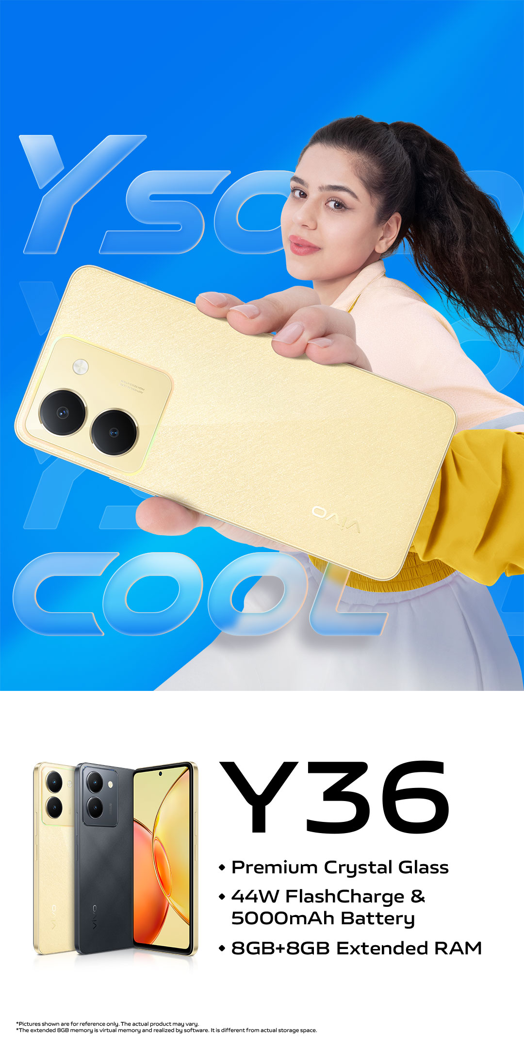 vivo Y36 - Y So Cool, Exquisite Design Smartphone | vivo Nepal