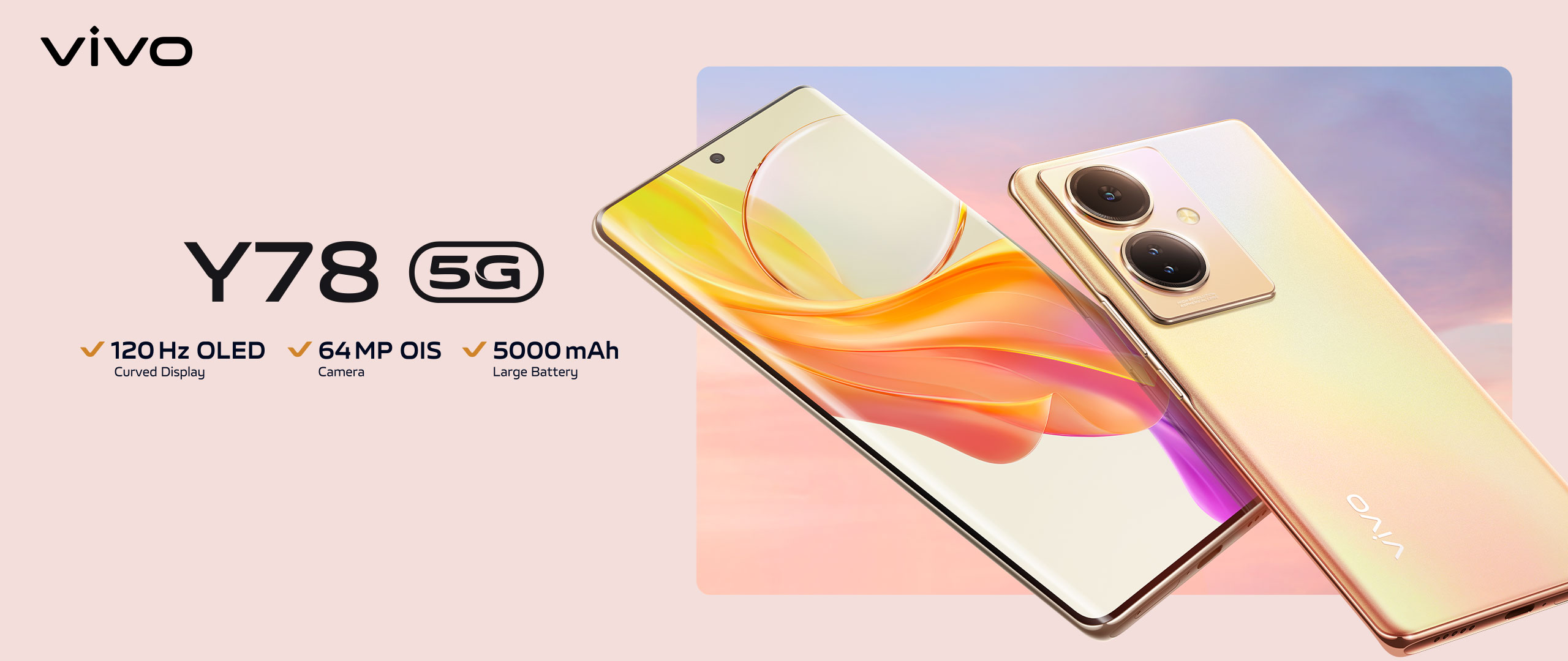 vivo Y78 5G-120Hz OLED Display, Large Battery | vivo Malaysia