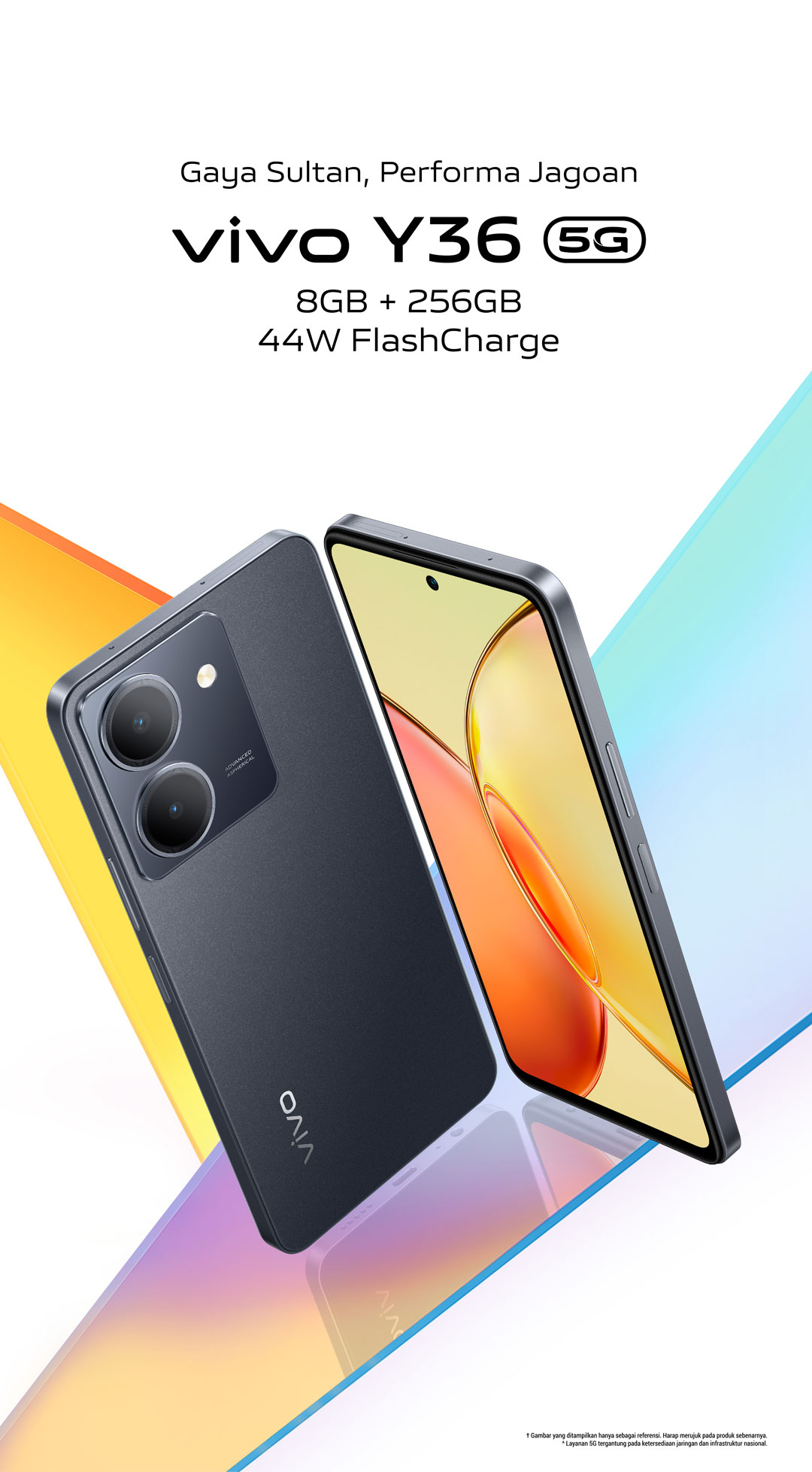 vivo Y36 5G-Konektivitas 5G, FlashCharge | vivo Indonesia