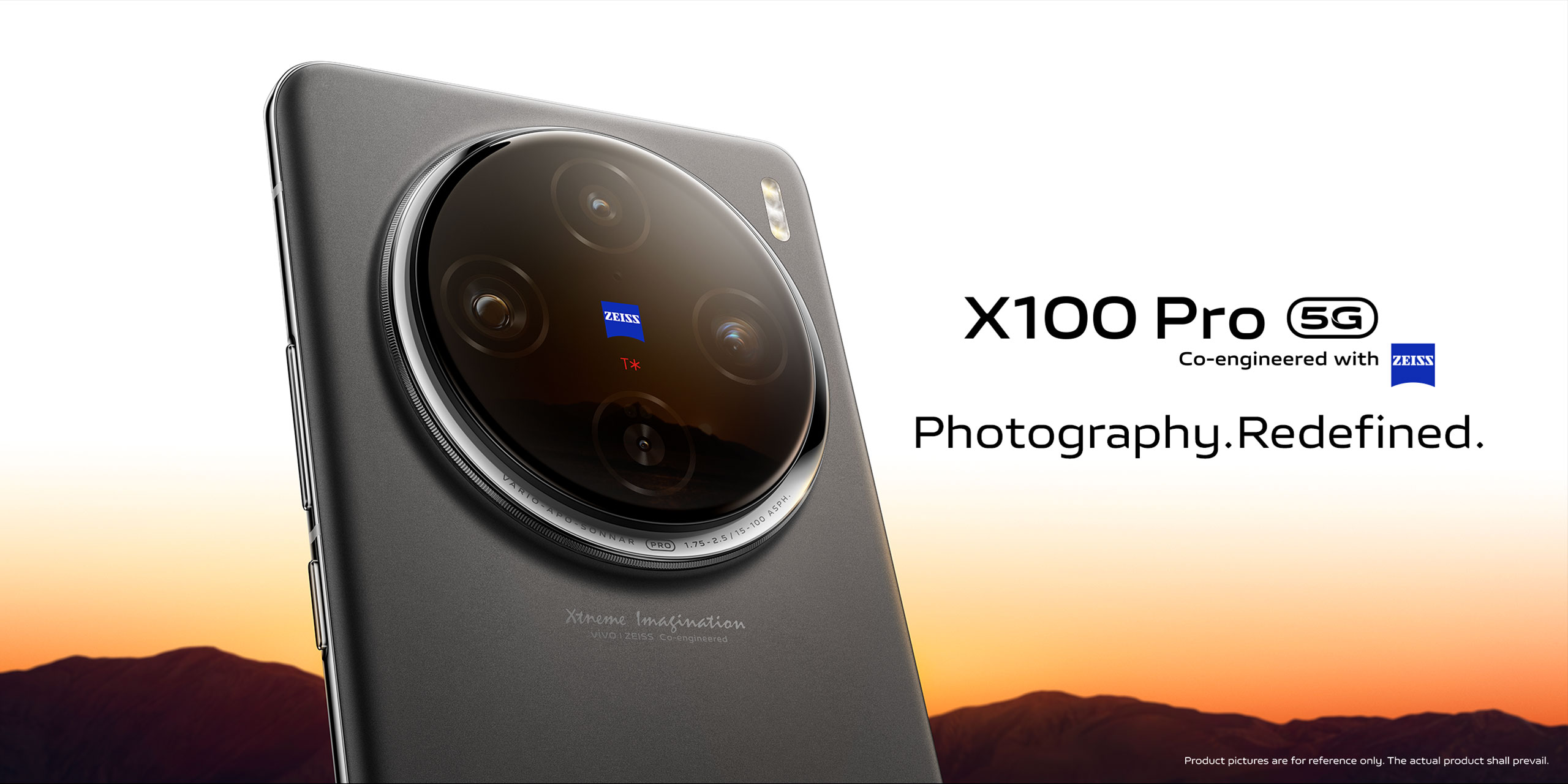 vivo X100 Pro-ZEISS 1-inch Main Camera+vivo V3 Chip | vivo Global