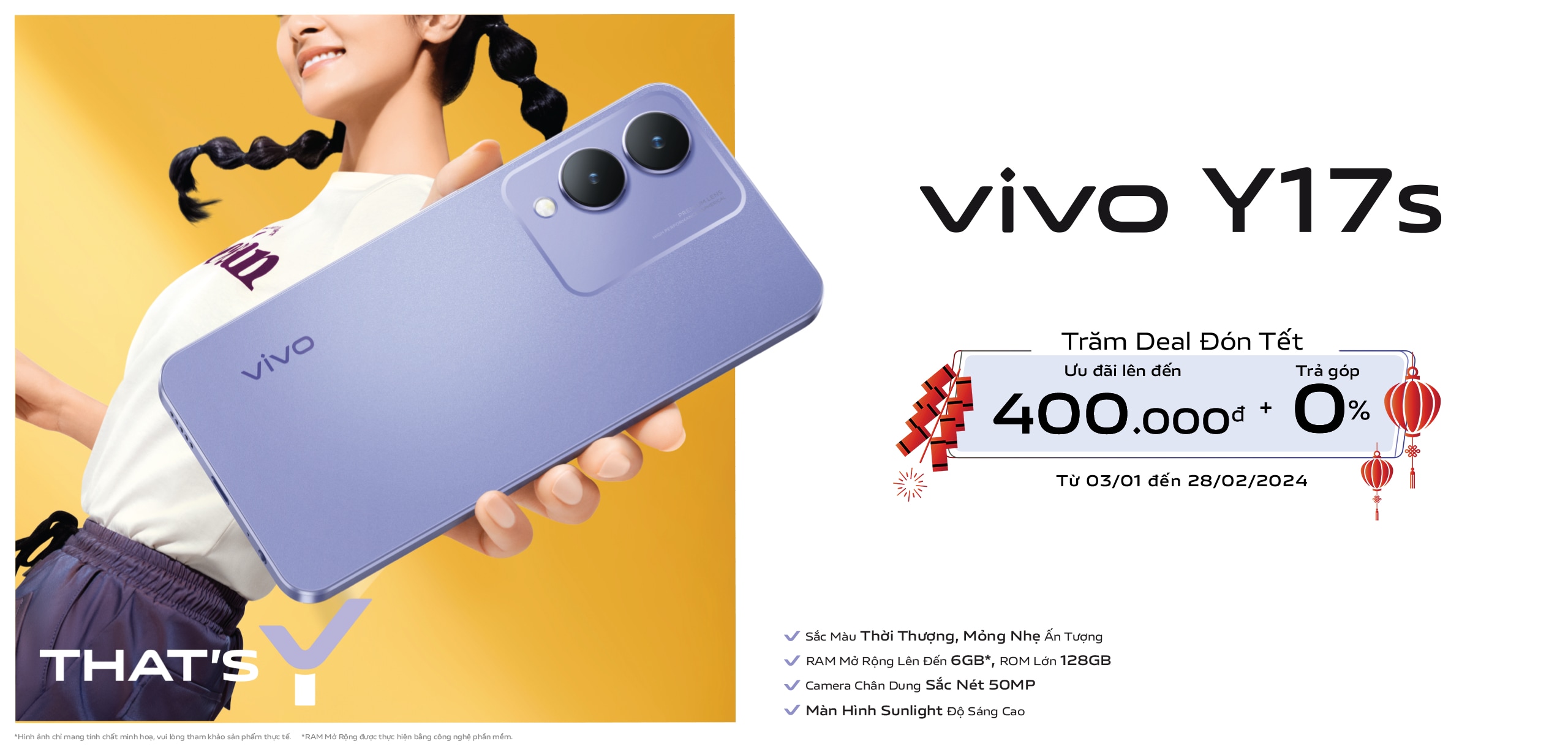 vivo Y17s-Màn Hình Siêu Sáng Ban Ngày | vivo Việt Nam