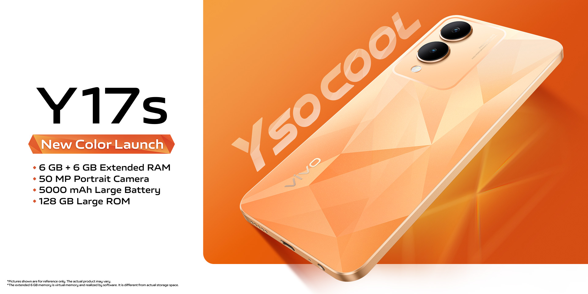 vivo Y17s-Extended RAM, Trendy Design | vivo Pakistan