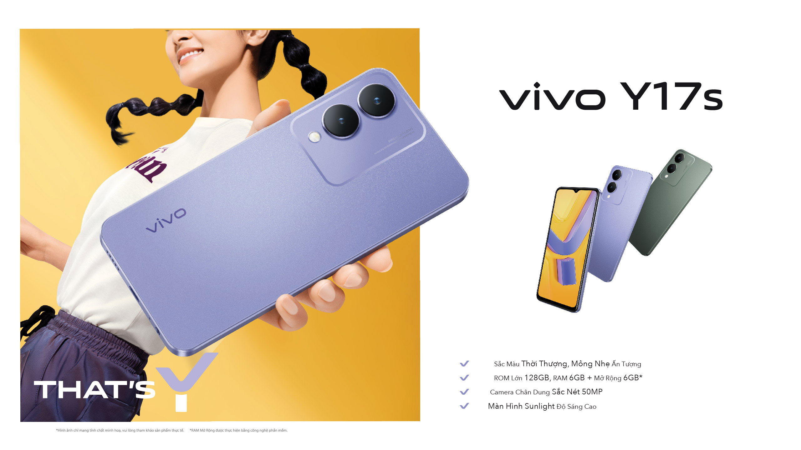 vivo Y17s-Màn Hình Siêu Sáng Ban Ngày | vivo Việt Nam