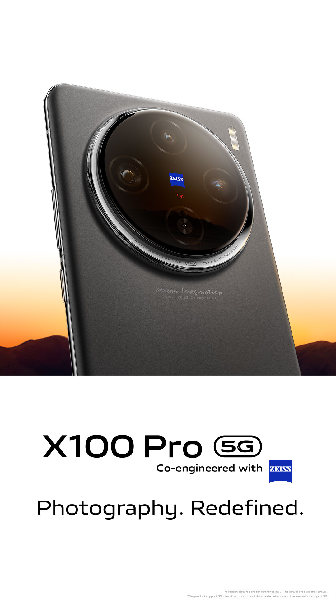 vivo X100 Pro-ZEISS กล้องหลักขนาด 1 นิ้ว+ชิป vivo V3 | vivo Thailand