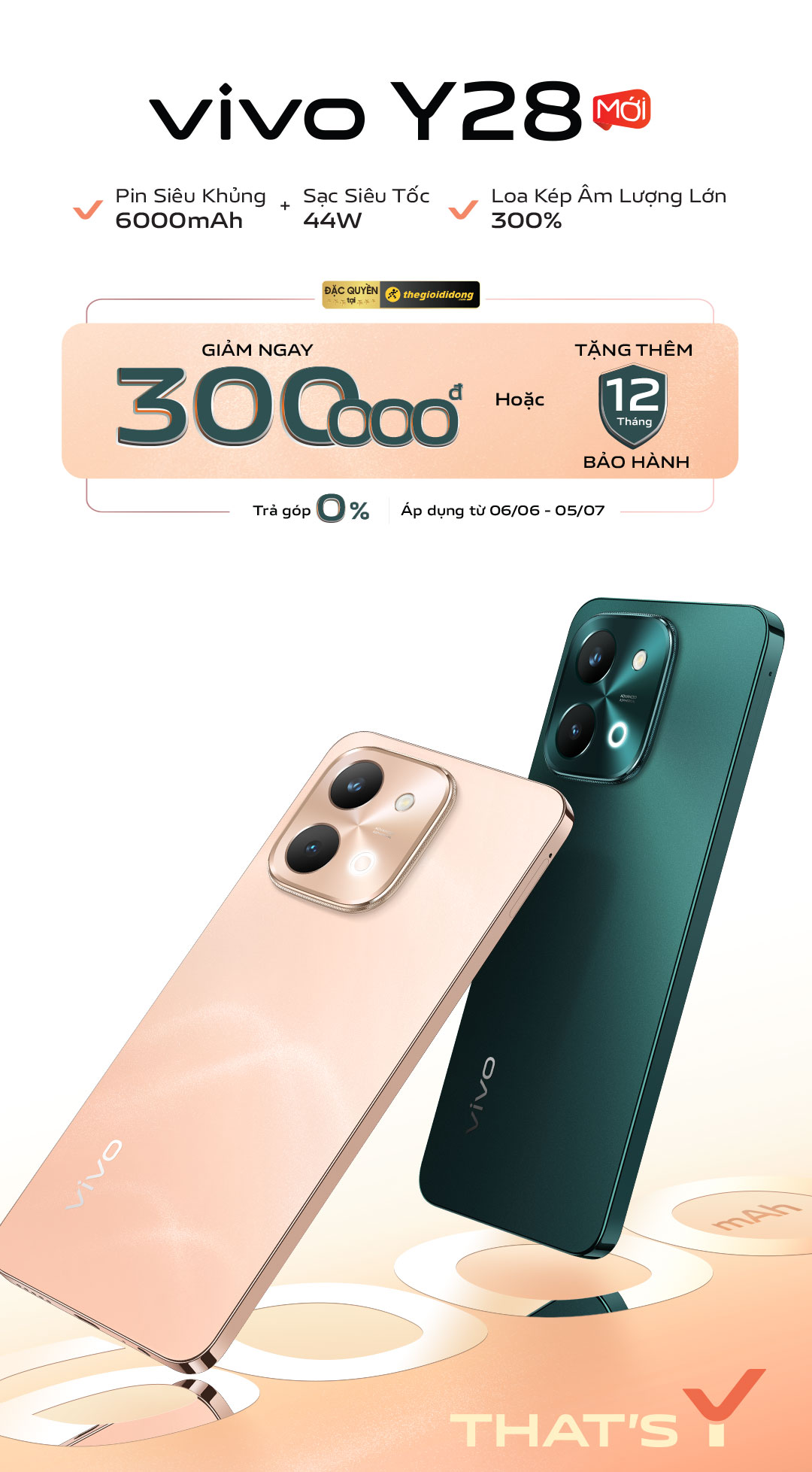 vivo Y28-Màn hình bảo vệ mắt, pin lớn | vivo Việt Nam