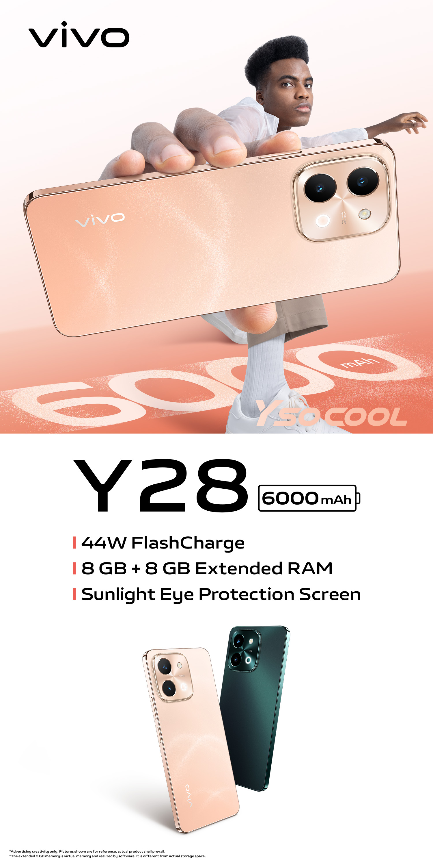 vivo Y28-Eye Protection Screen, Large Battery | vivo Kenya