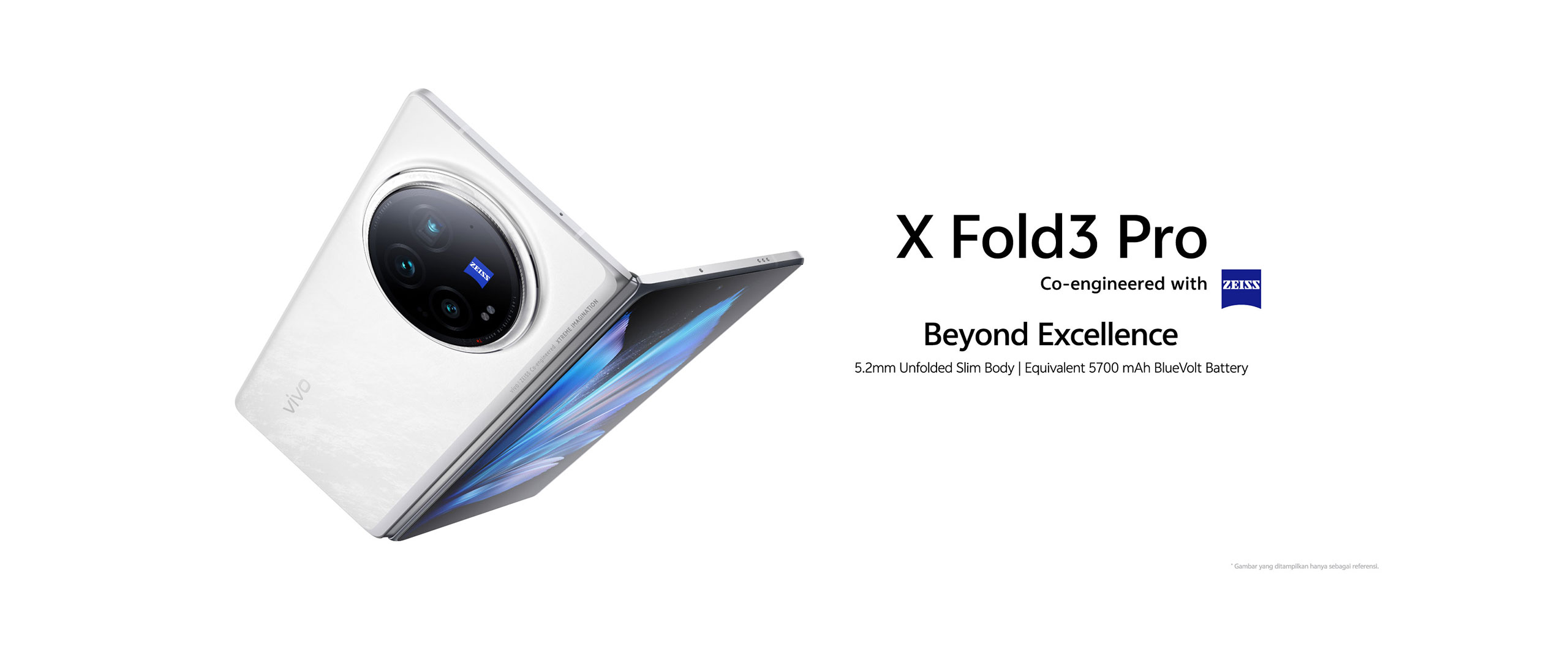 vivo X Fold3 Pro-Foldable, Ultra Slim, ZEISS, SmartFold AI | vivo Indonesia