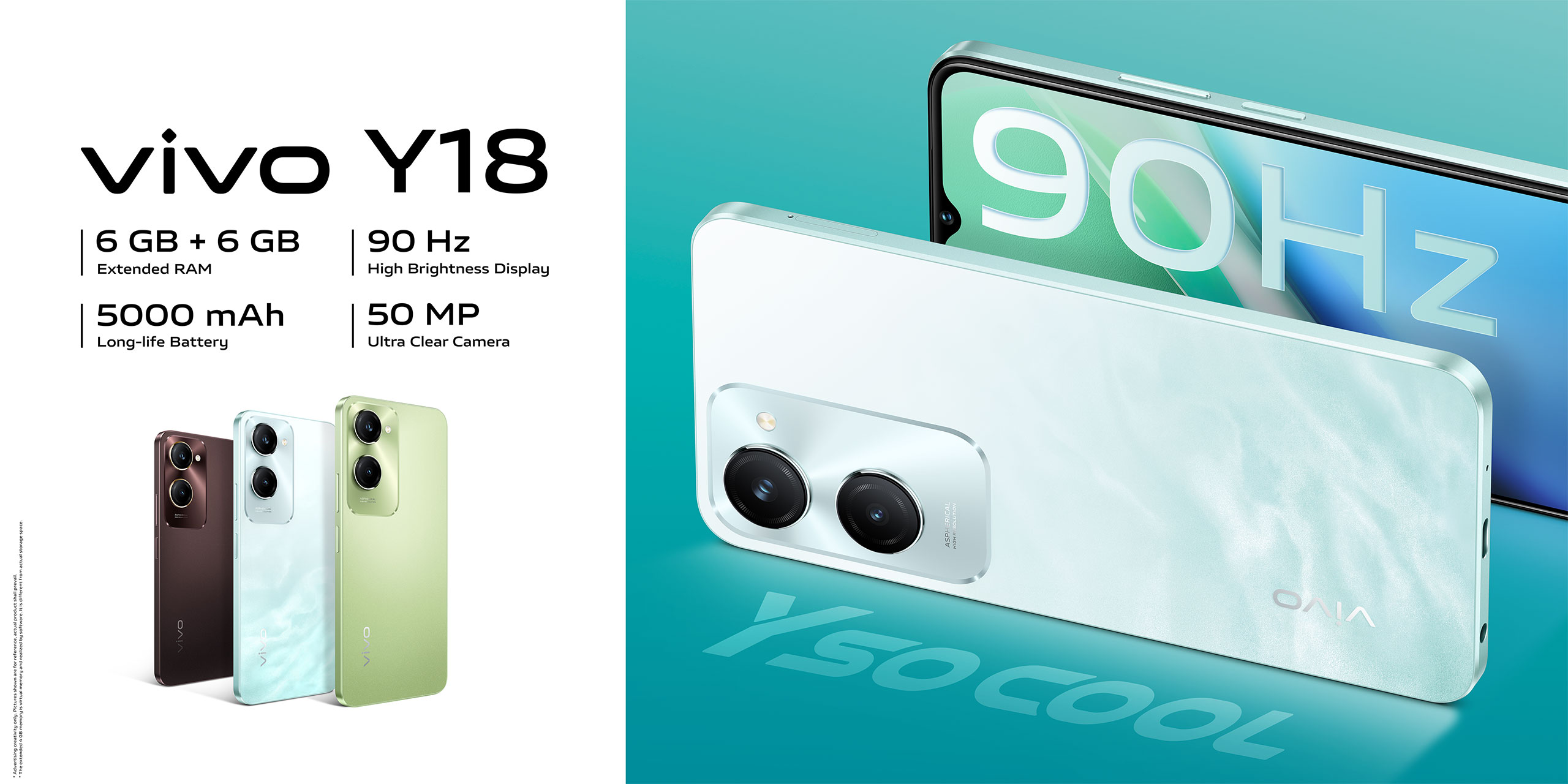 vivo Y18-High Brightness Display, Large Battery | vivo Pakistan